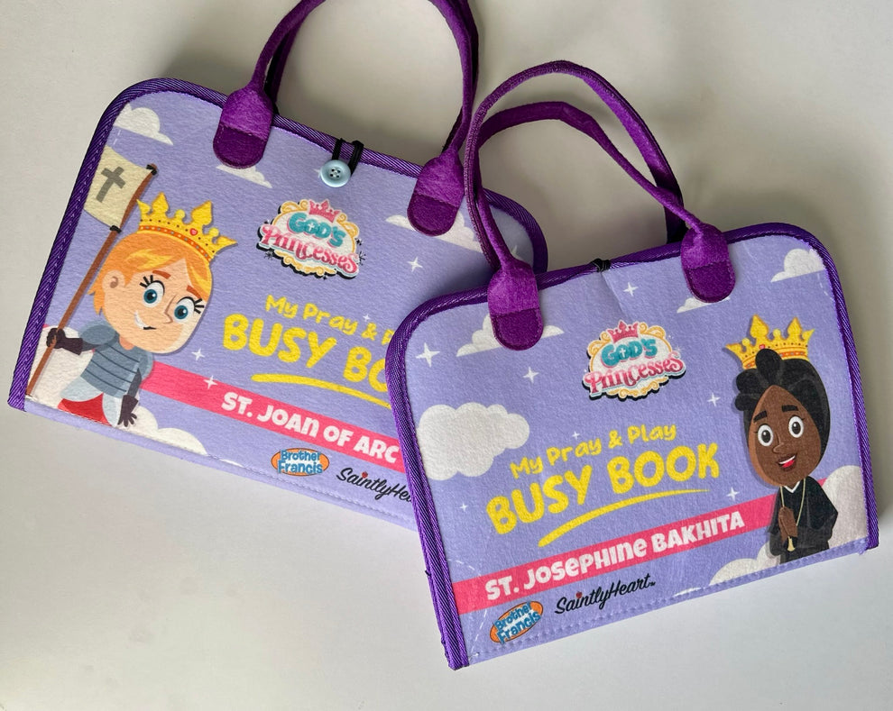 My Pray & Play Busy Book - God's Princesses - Saintly Heart